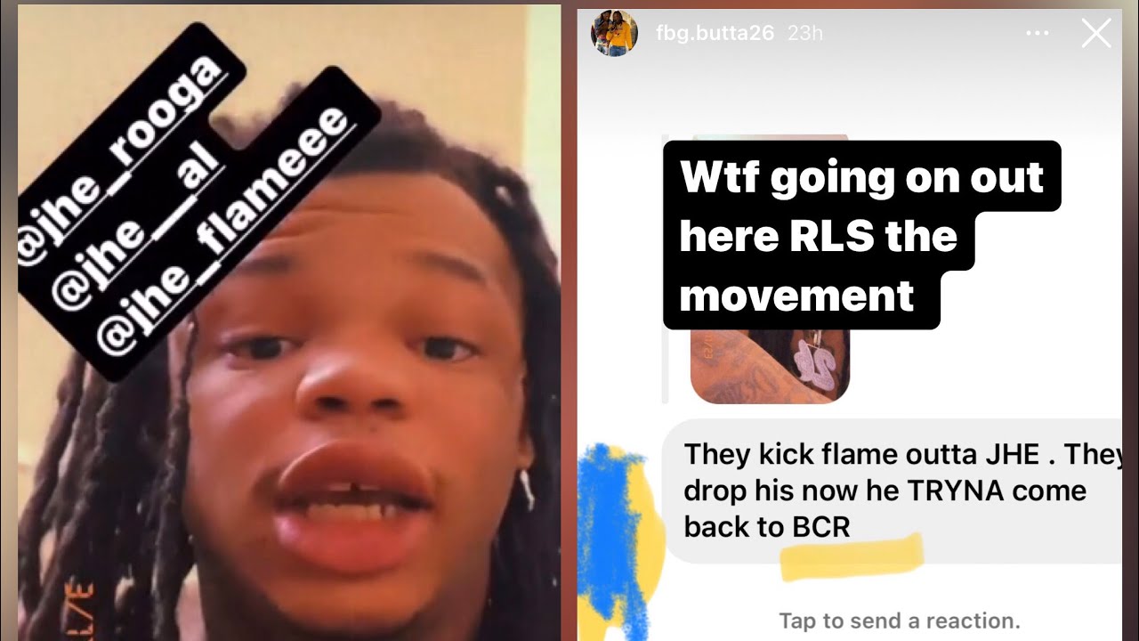 FBG BUTTA SAY’S ROOGA STOLE POUNDS FROM FONZO BROTHER & FLAME KICKED ...