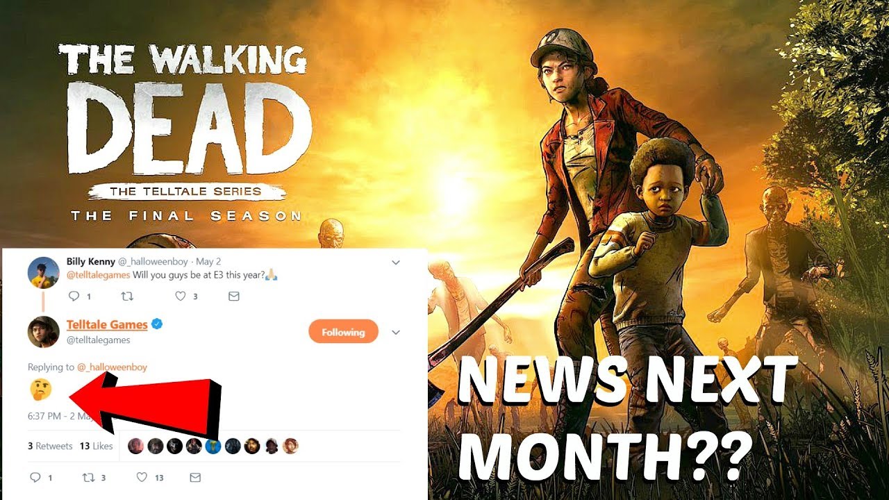 The Walking Dead:Season 4: "The Final Season" E3 Tweet- (twd s4) - YouTube