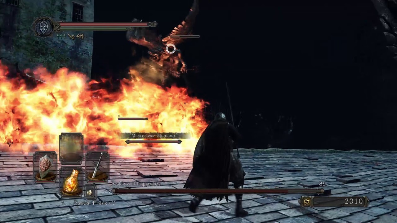 Dark Souls 2: Belfry Gargoyles Boss Run - YouTube