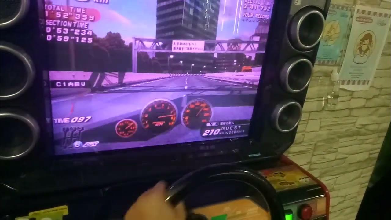 Wangan Midnight Maximum Tune 3dx+ Plus Arcade Game Play Part 20 - YouTube