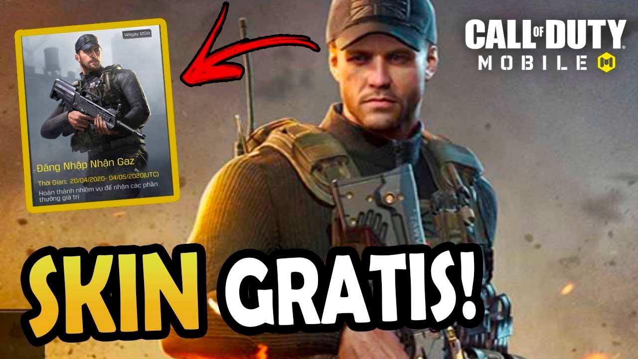 SKIN ÉPICA GRÁTIS DO SOLDADO GAZ NO EVENTO DO CALL OF DUTY MOBILE - YouTube