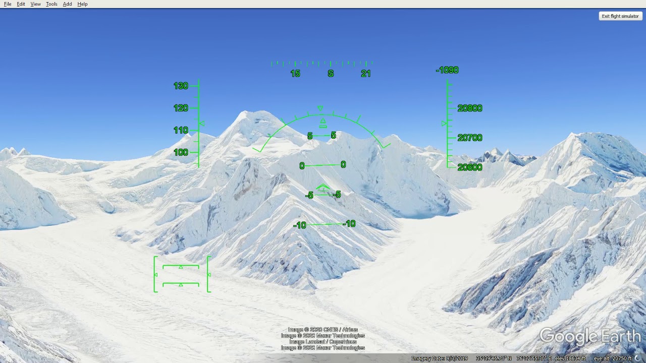 Pakistani mountains virtual tour via Google Earth Pro - YouTube