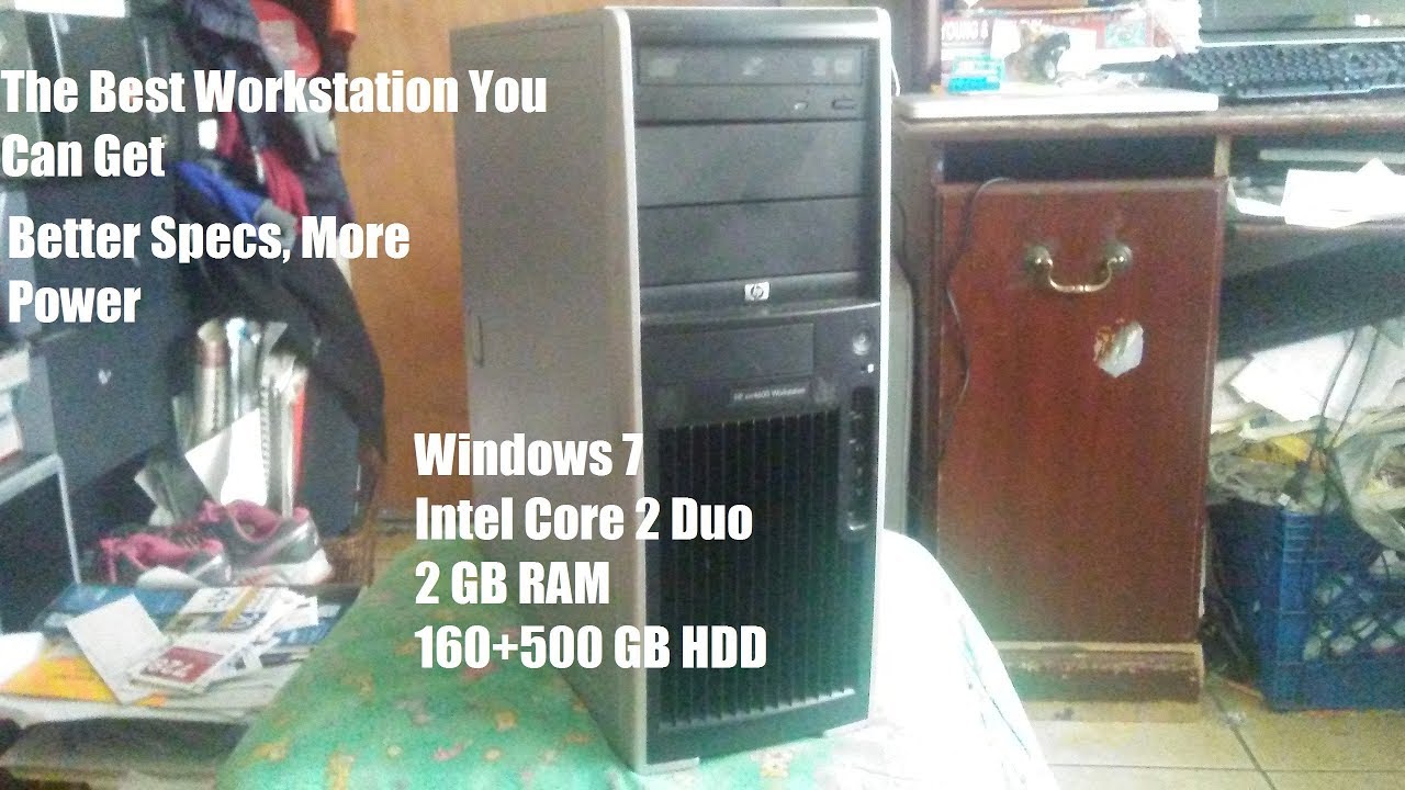 HP XW4600 Workstation Review - YouTube