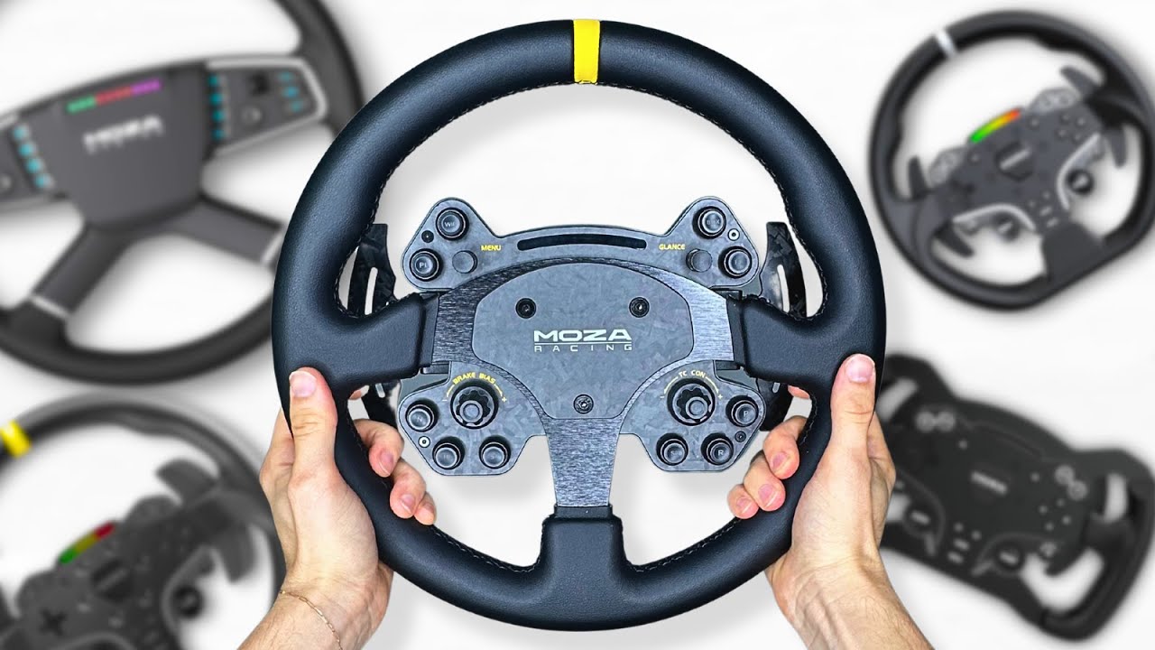 Drifting With ALL My Moza Wheels - YouTube