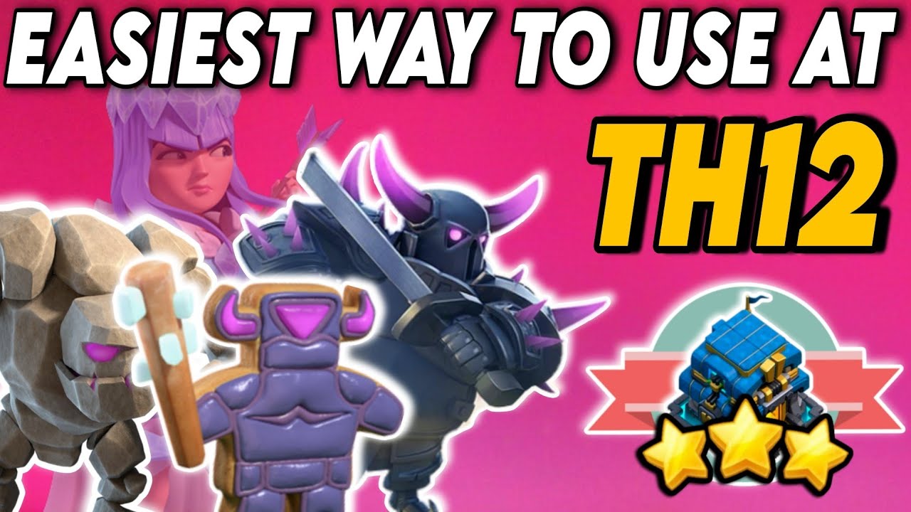 EVENT SPECIAL | Th12 Cookie Attack Strategy | BEST Town Hall 12 Cookie Attack - YouTube