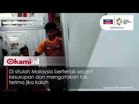 Kayak Kesurupan, Pesilat Malaysia di Asian Games Tiba tiba Ngamuk Jebol Dinding Arena