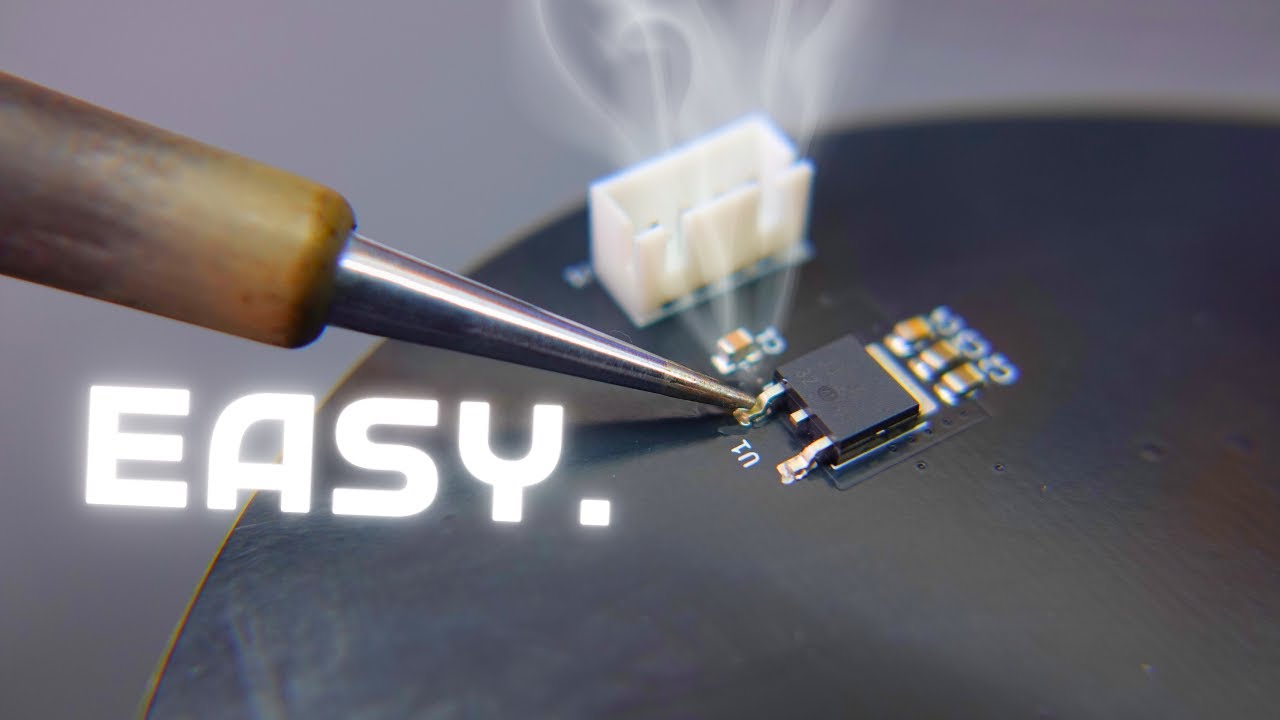 Beginner's Guide to Surface Mount Soldering! - YouTube