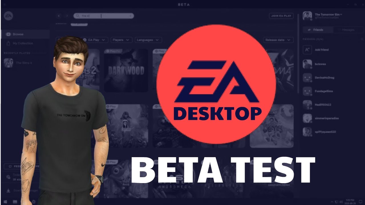 Testing the NEW 2020 "EA Desktop Beta" - YouTube