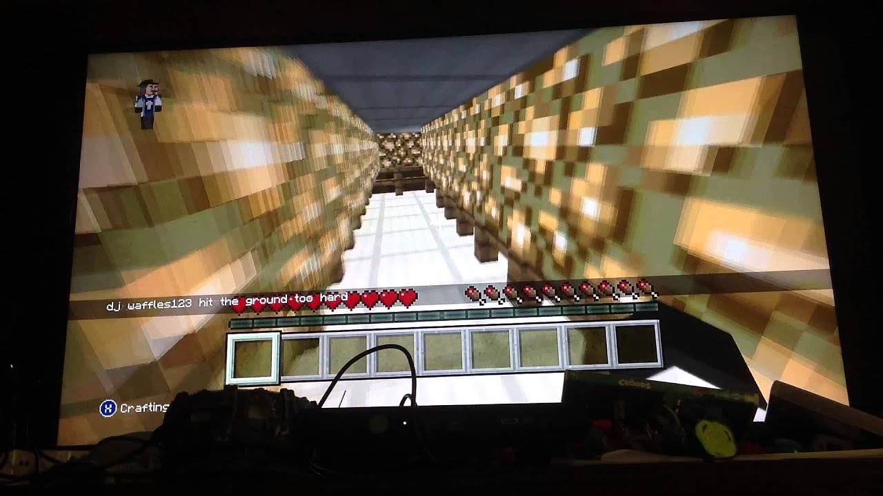 Minecraft Xbox- playing my dropper.-dj waffles - YouTube