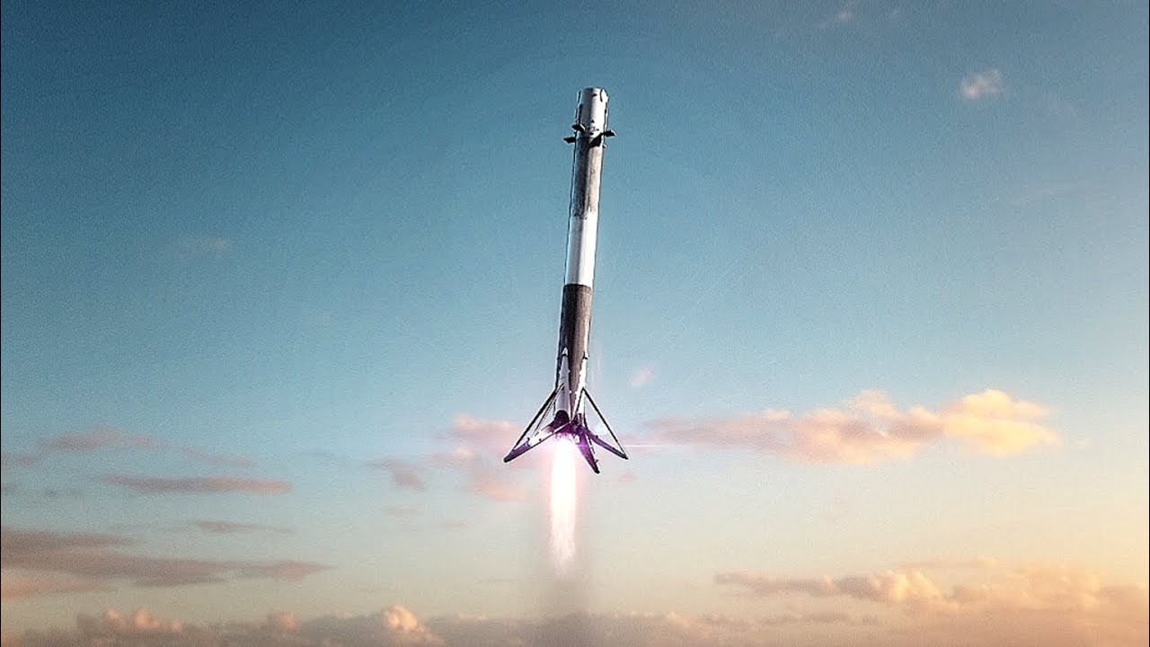 Falcon Heavy Model Rocket | Launch Animation - YouTube