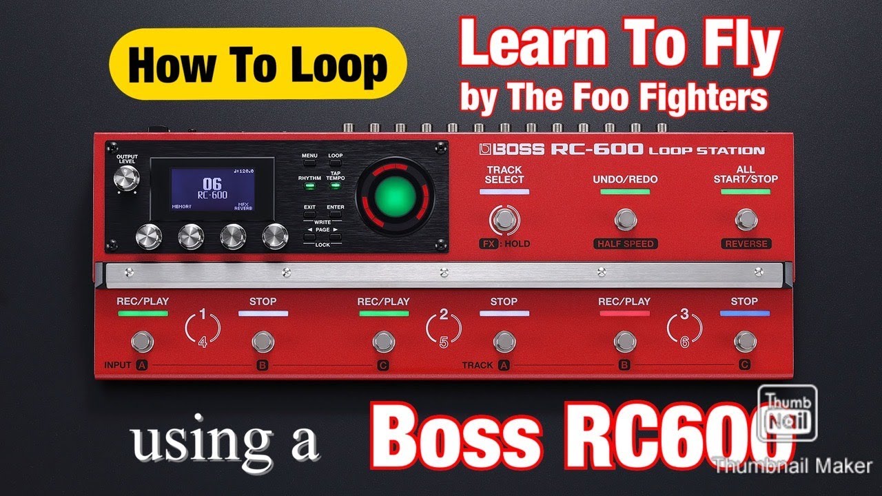 Step by step tutorial showing how to loop “Learn To Fly” by The Foo ...