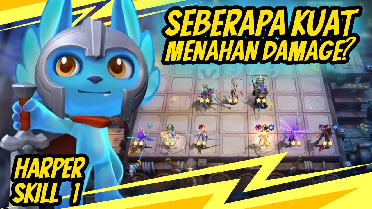 KELEBIHAN MENGGUNAKAN HARPER SKILL 1 - Magic Chess Mobile Legends - YouTube