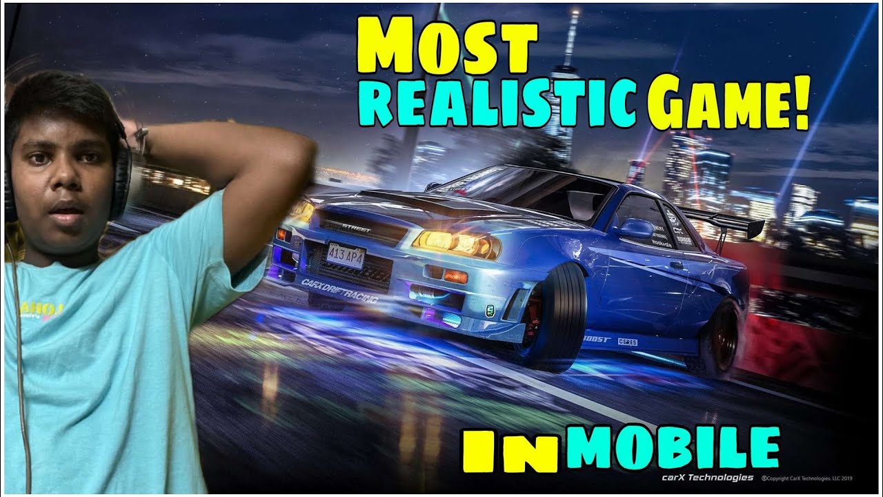 Playing car x street for the first time | most realistic game for ...