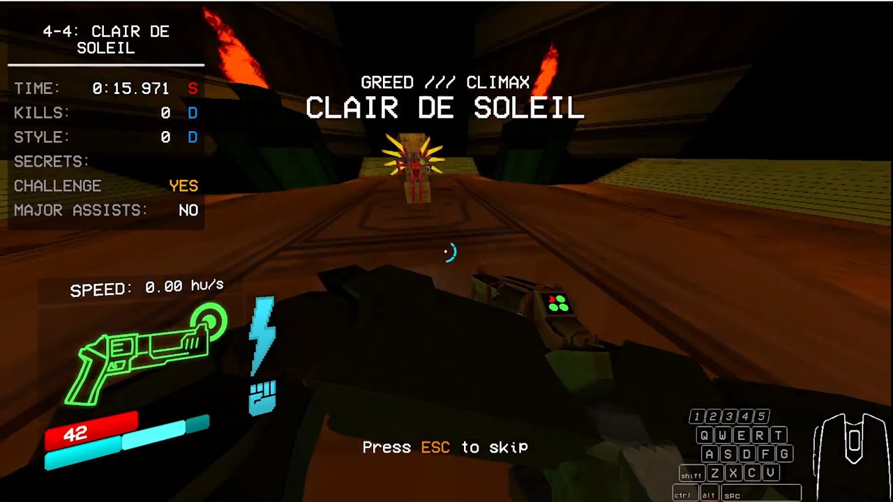 Speedrunning a random ultrakill level every day until i start hrt | Day ...