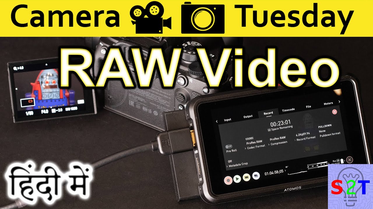 What is RAW Video Explained in HINDI {Camera Tuesday} - YouTube