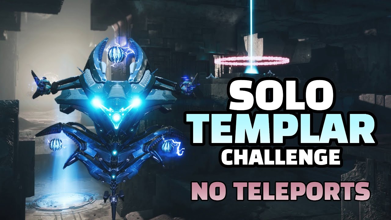 Destiny 2: Solo Templar Challenge (No Teleports) - YouTube