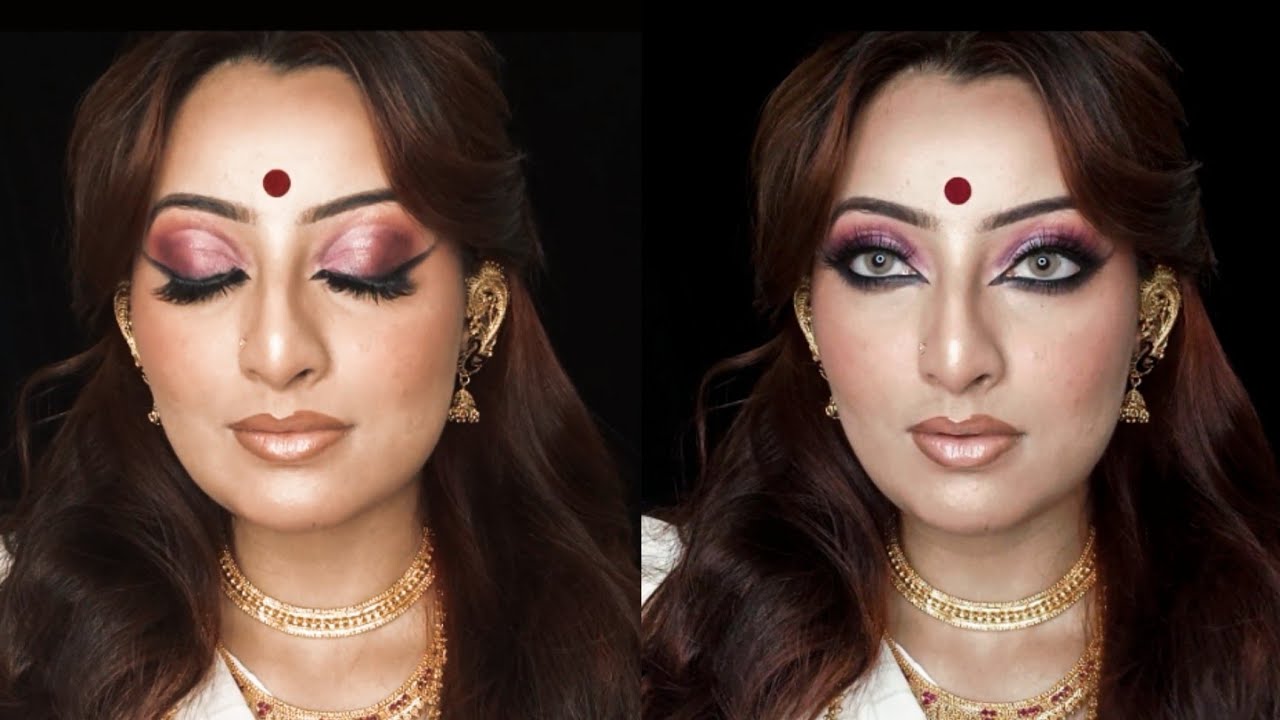 Traditional Bridal Makeup Tutorial - YouTube