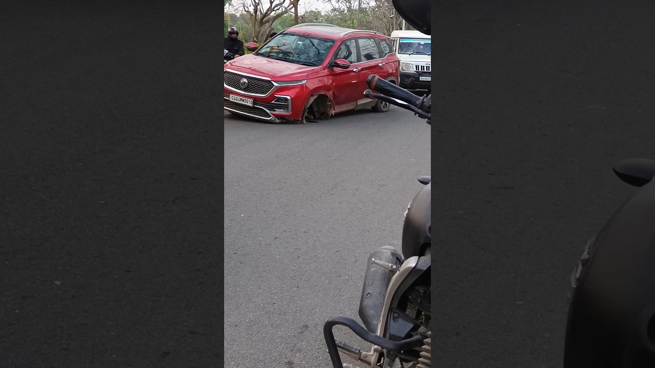 MG Hector live accident #mghector #accidenttruck - YouTube