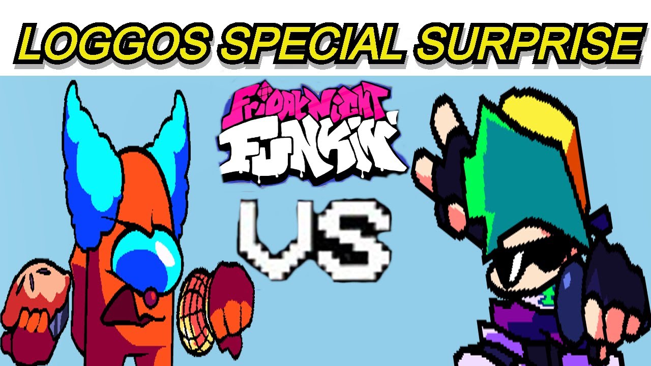 Friday Night Funkin' MOD-Loggos Special Surprise | FNF Mod / Full Week ...