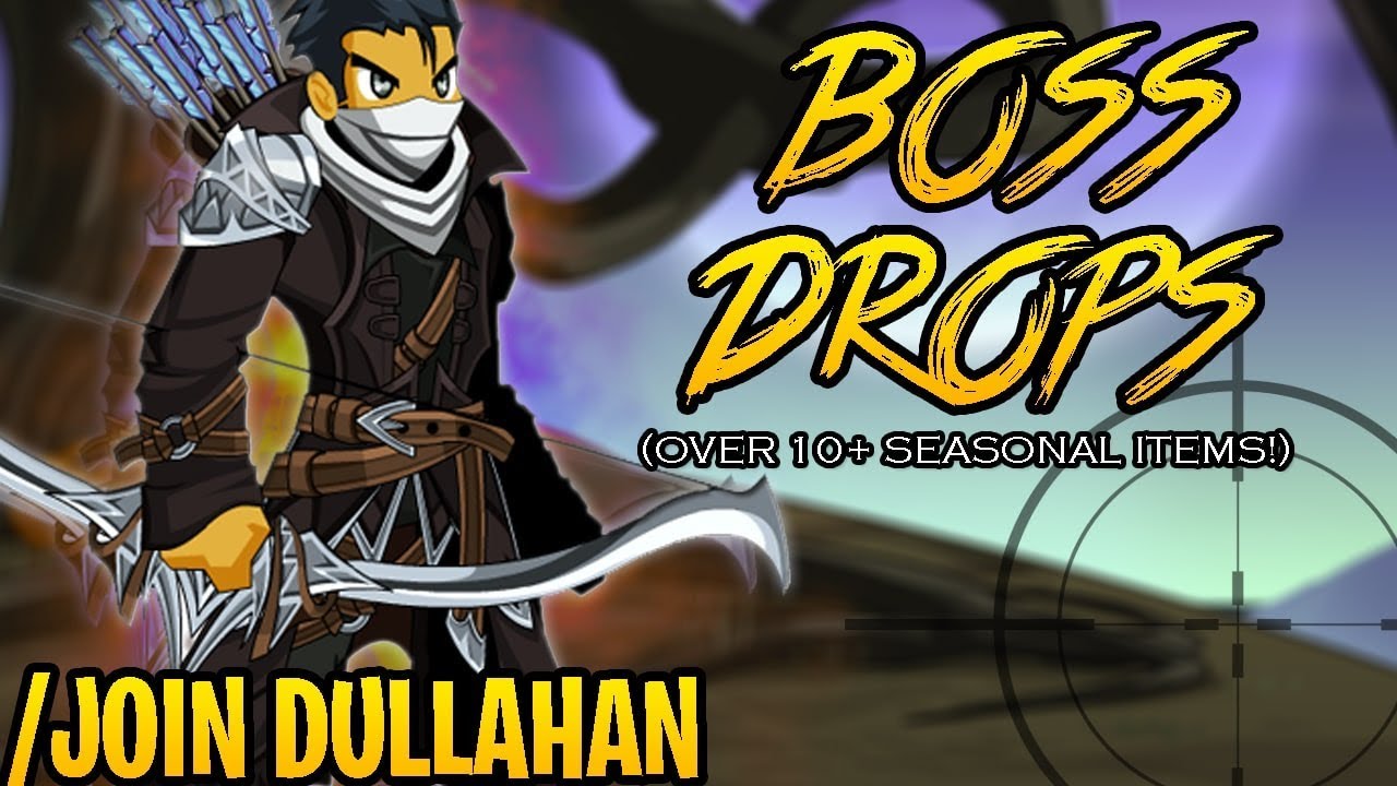 AQW - /JOIN DULLAHAN (ALL Wretched Rider Boss Drops) (SEASONAL) + ITEM ...