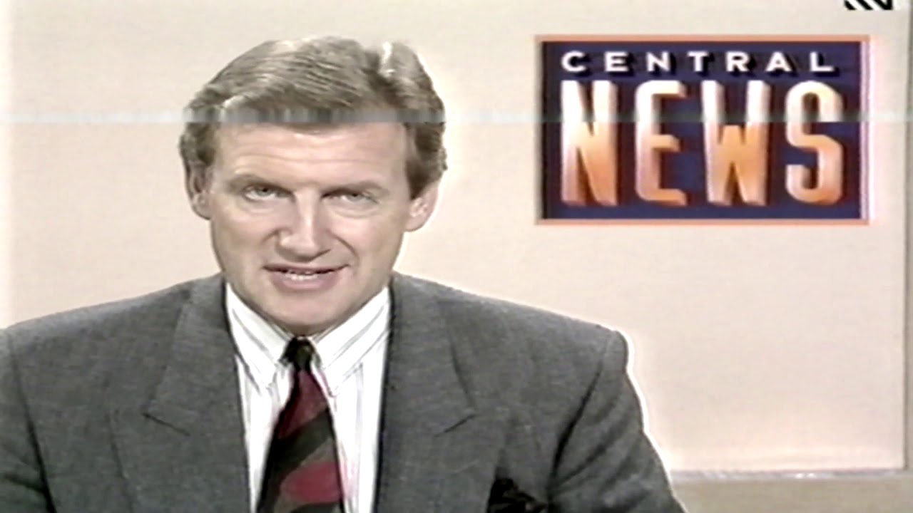 central tv news clip 1990 and adverts - YouTube