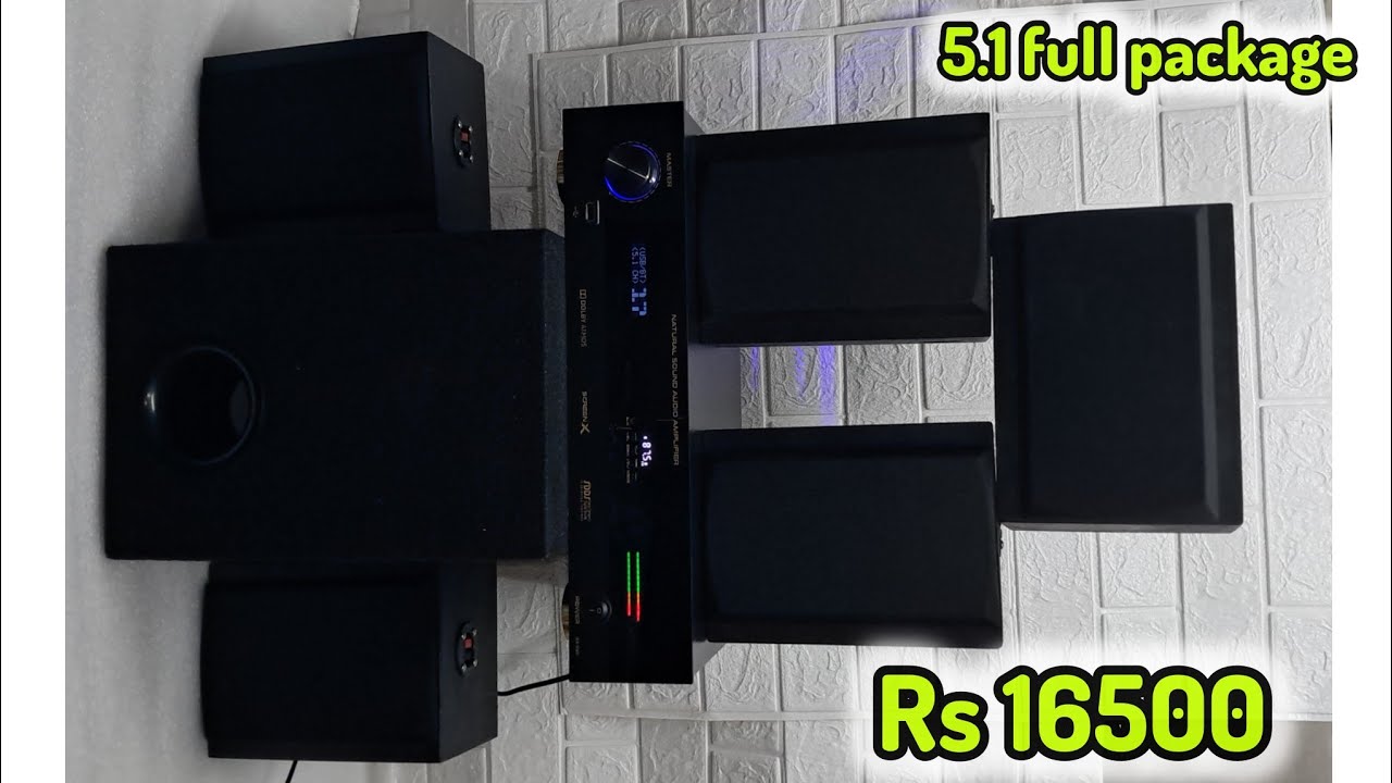5.1 dolby digital dts Hdmi arc full package Rs16500/= #audios # ...