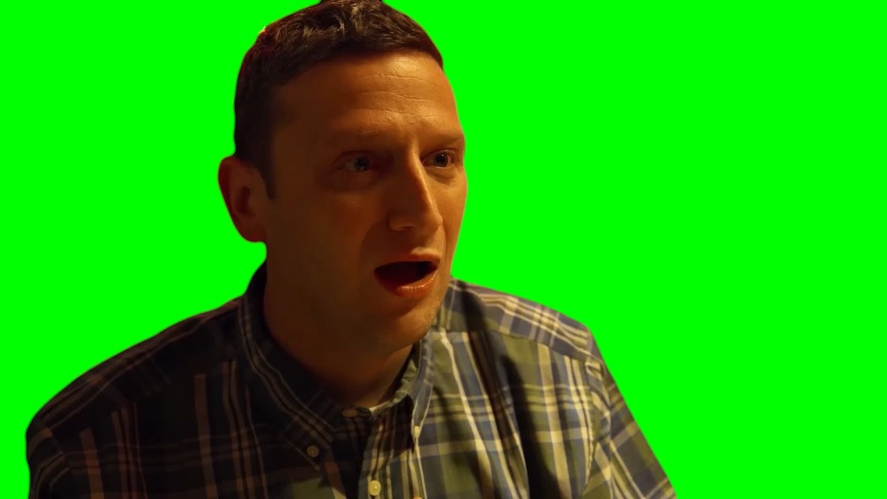 Green Screen Shocked Tim Robinson Meme - YouTube