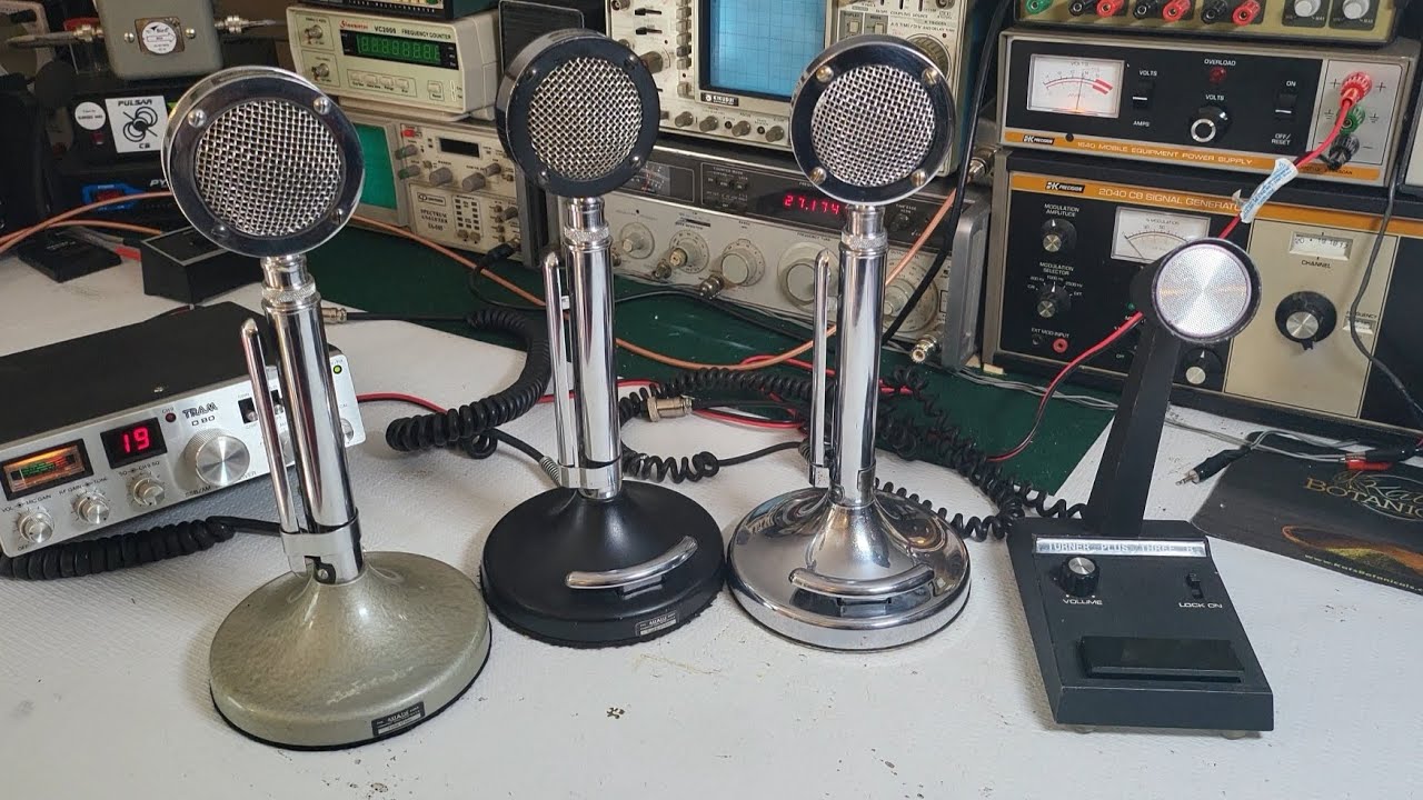 Microphone Monday. Mic repairs and audio shoot out Astatic D 104 Turner ...