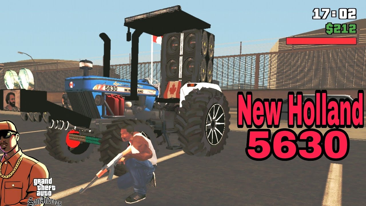 GTA San Andreas New Holland 5630 Tractor || GTA San Andreas Indian ...