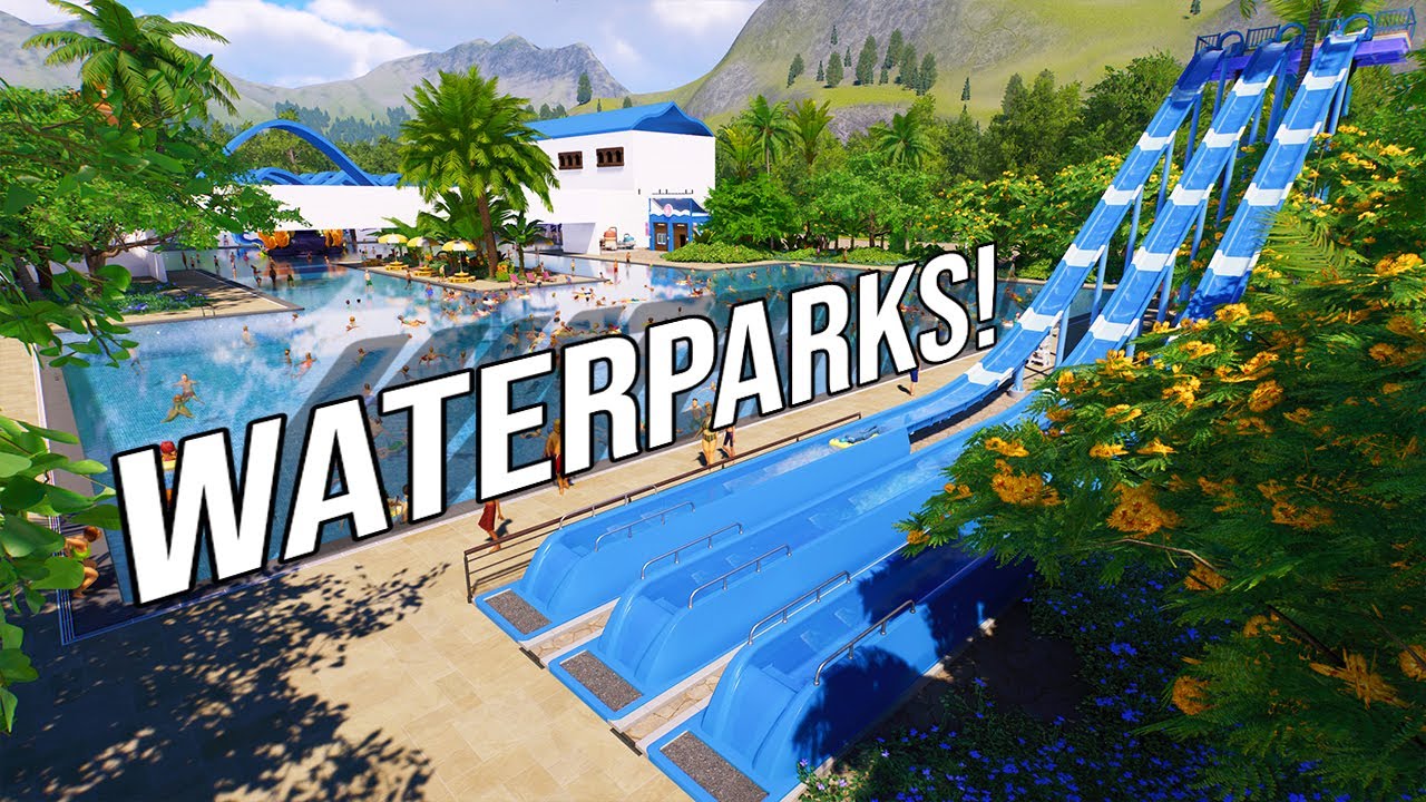 Waterparks, Flumes, & Pools!: Planet Coaster 2 - YouTube