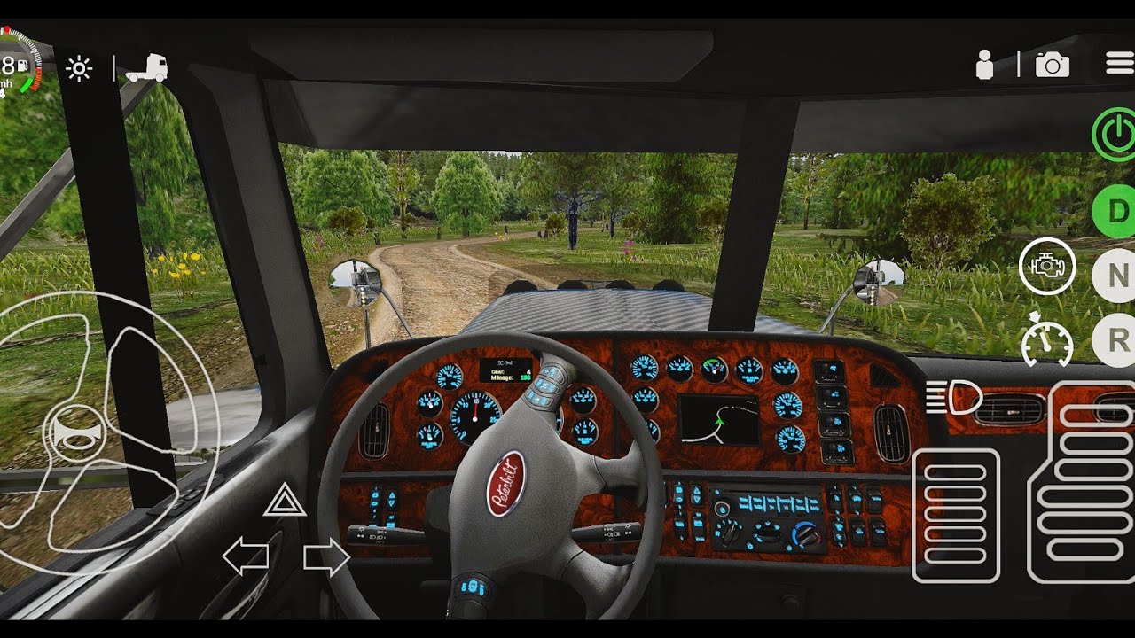 🚛Universal Truck Simulator Monster Delivery 🛣 ULTRA Graphics 🚦Peterbilt ...