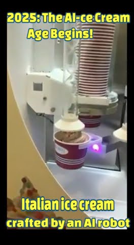 The 2025 AI Ice Cream Machine is coming. #automobile #shortsvideo - YouTube