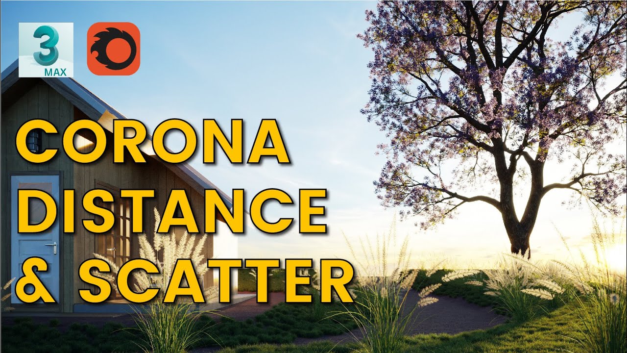 Corona Distance Map And Corona Scatter Tutorial Scence | Eris Graphic ...