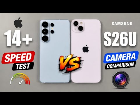 Samsung S26 Ultra vs iPhone 14 Plus Speed Test & Camera Comparison 