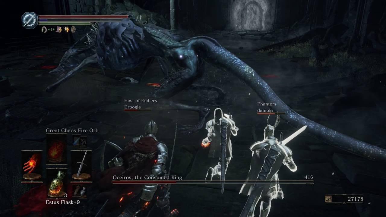 DS3 - Oceiros, the Consumed King - YouTube