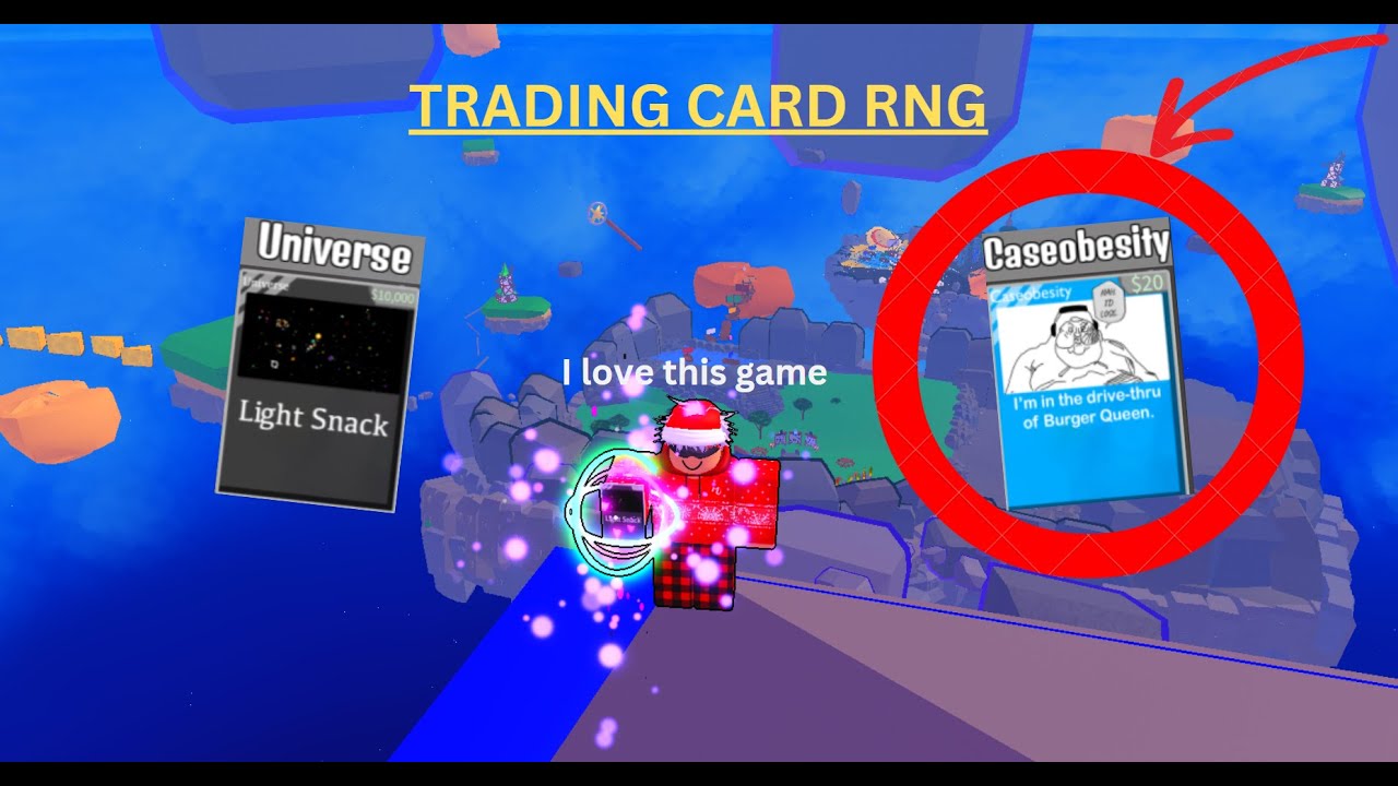 TRADING CARD RNG IS THE BEST GAME EVER 💎💎💎 - YouTube