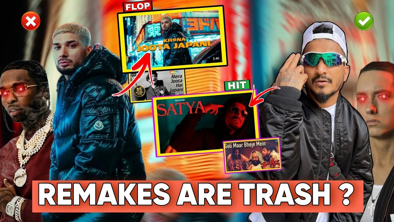 WHY RAPPERS MAKE REMAKE SONGS… TRASH ? Ft. KR$NA 😡 - YouTube