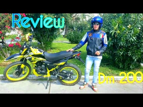 REVIEW Dm 200 2021 amarilla neon - YouTube