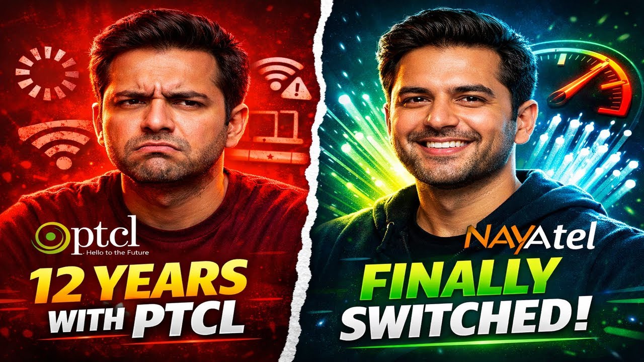 Why I Switched to Nayatel After 12 Years with PTCL | PTCL vs NayaTel - YouTube