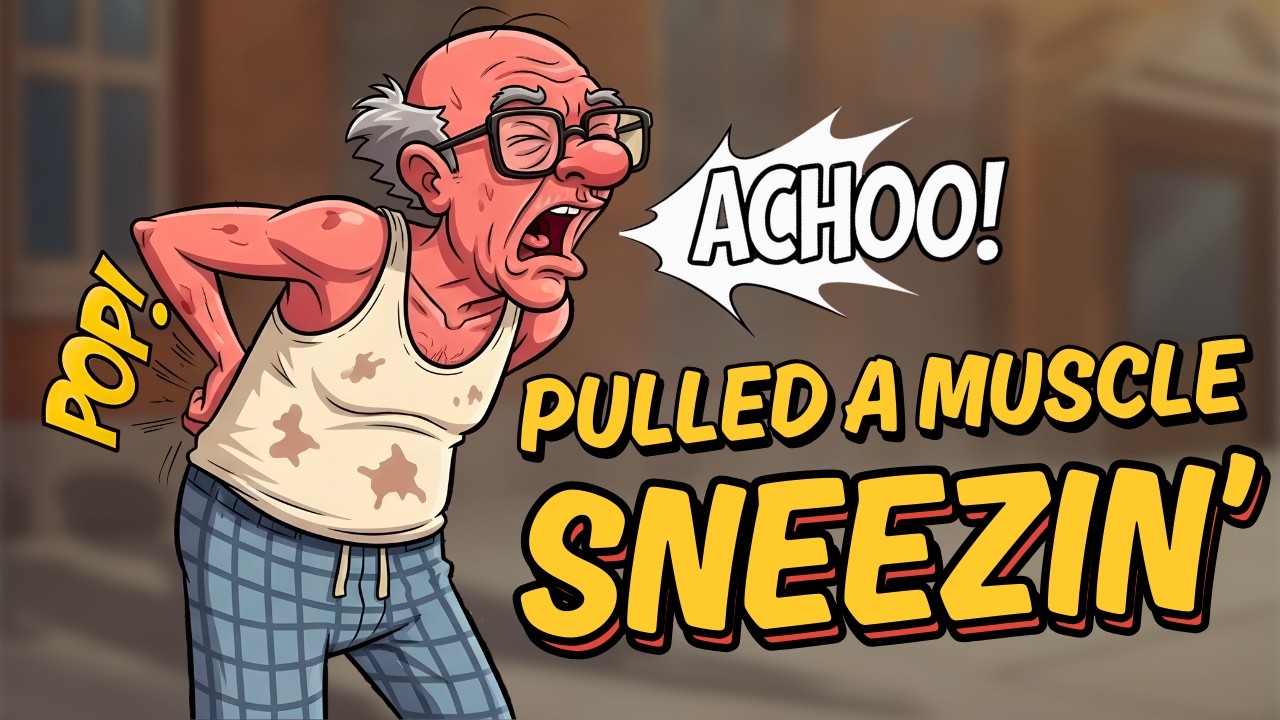 Pulled a Muscle Sneezin’ — When your body quits over a sneeze | Funny ...