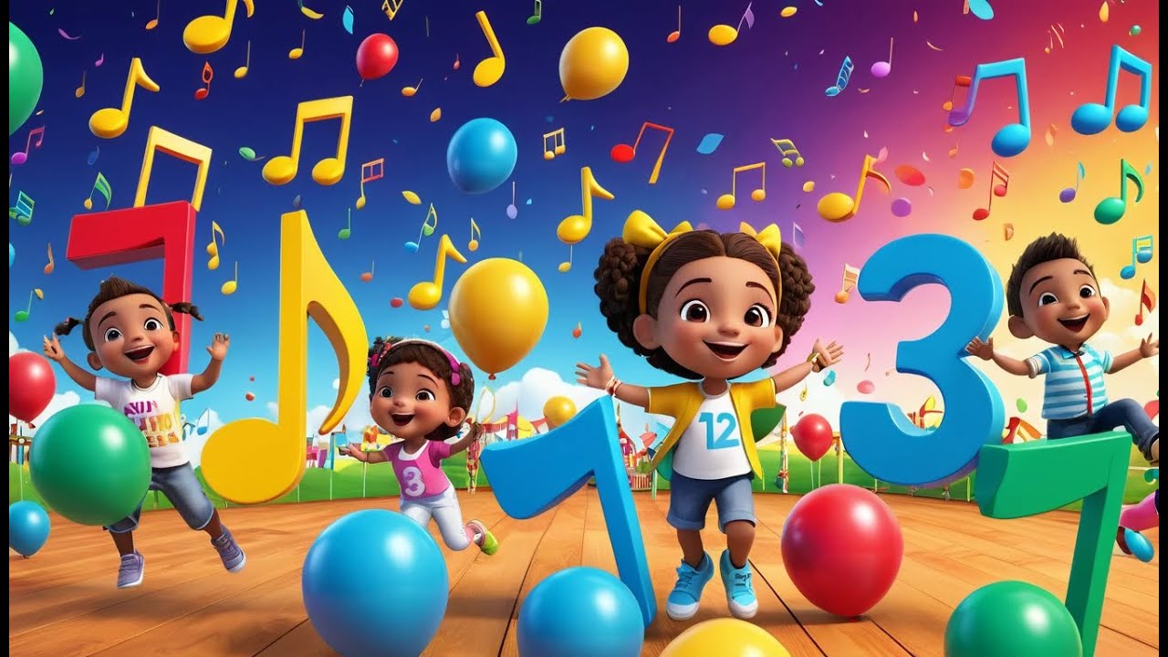 One, Two, Three—Let’s Count to Ten! | Fun Counting Rhyme for ...