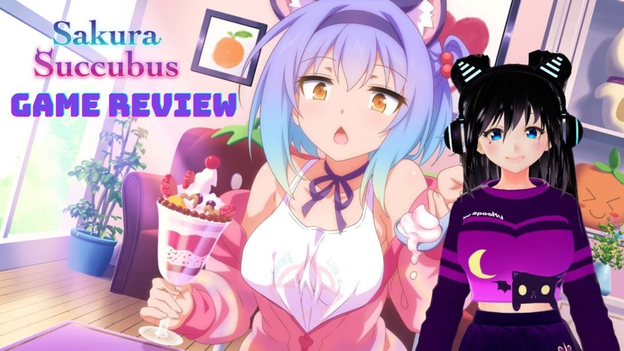 Sakura Succubus Game Review for PS4 - YouTube