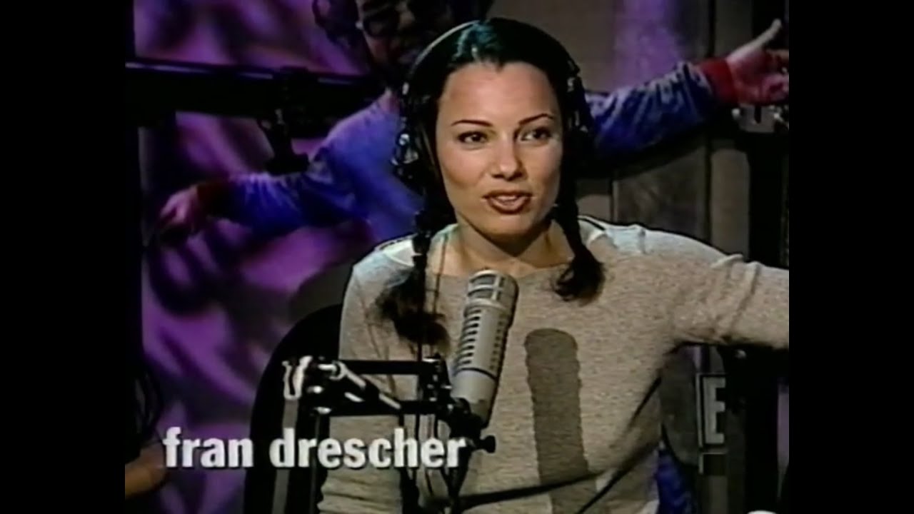 Fran Drescher on Howard Stern Show | 1998 - YouTube