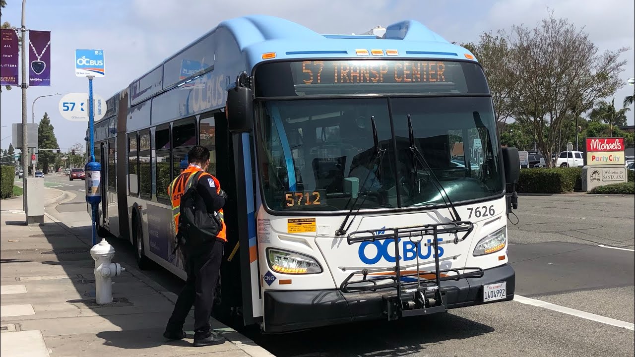 OCTA 2016 New Flyer XN60 #7626 - YouTube