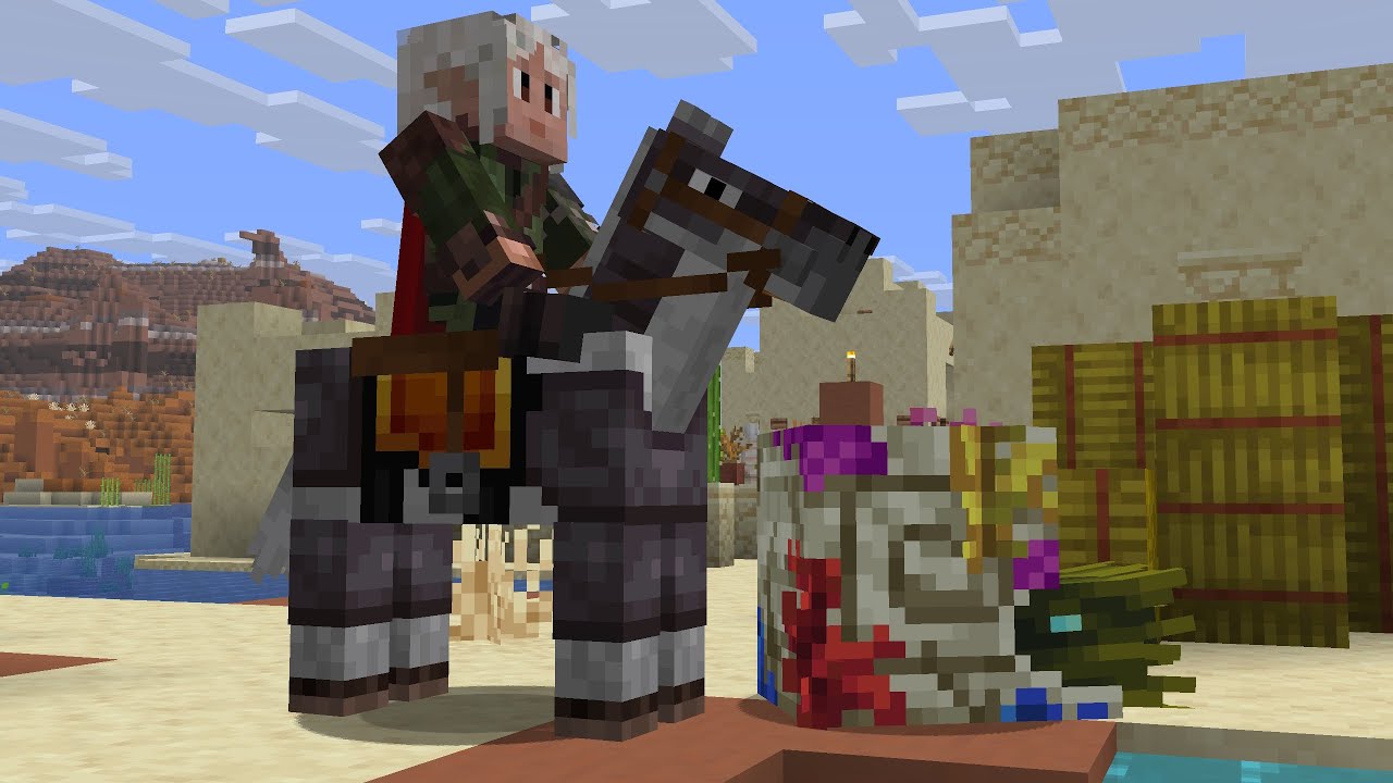News in Minecraft Snapshot 25w45a - Netherite Horse Armor! Coral Zombie ...