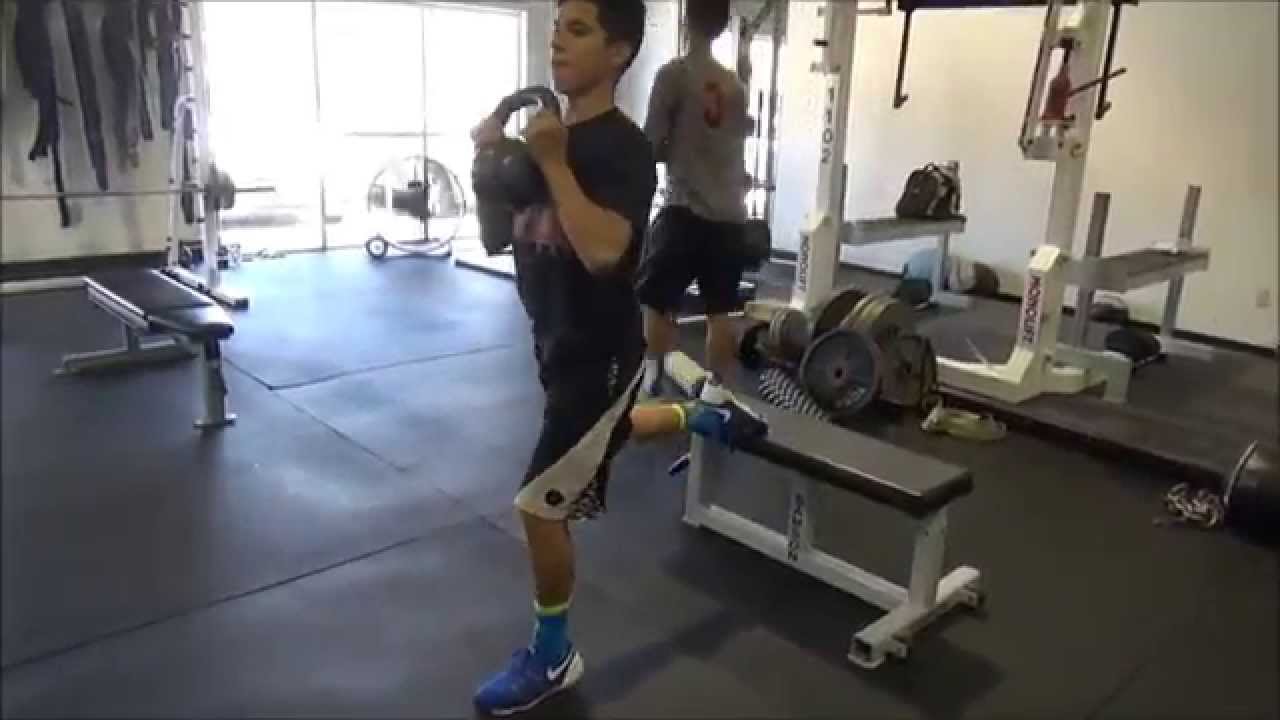 Pablo Payan Preparing for 2015 Football Season - YouTube