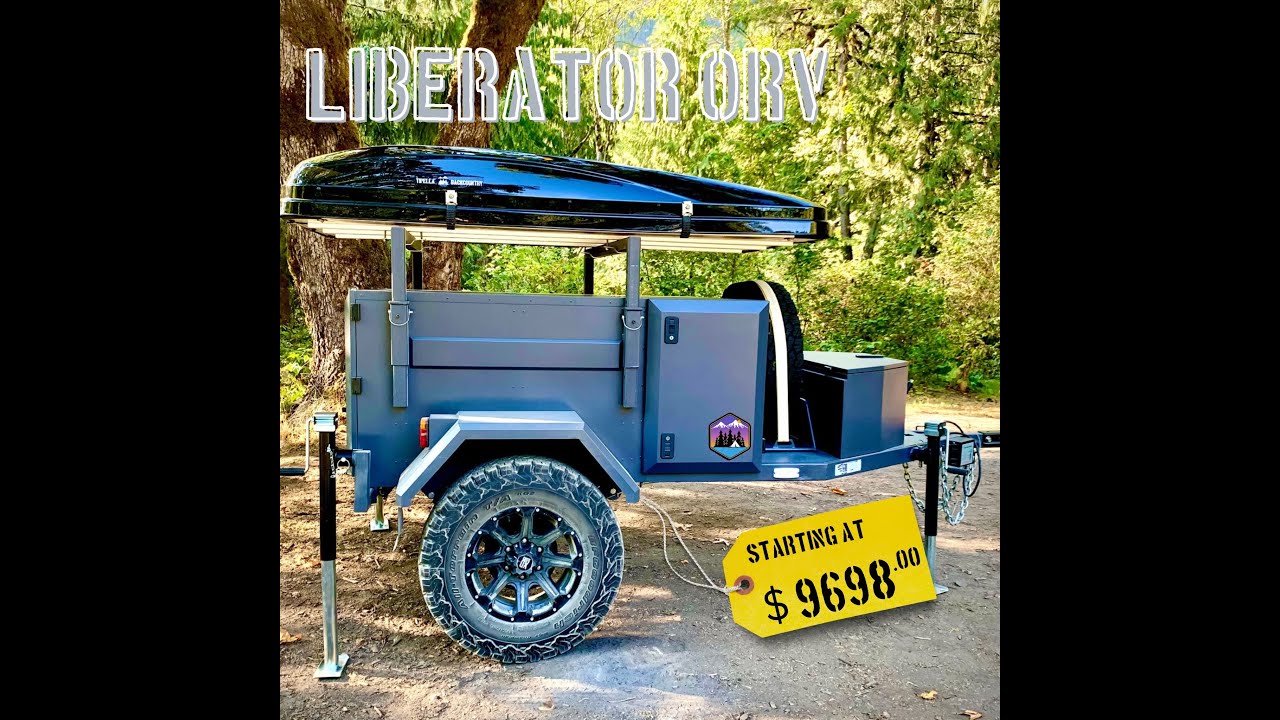 TIPELLA BACKCOUNTRY LIBERATOR OFF ROAD TRAILER WALK AROUND - YouTube