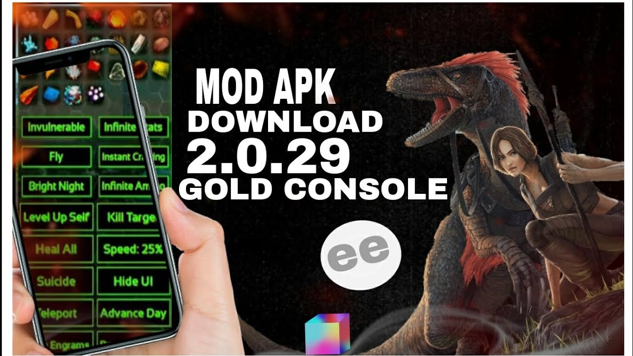 Ark survival evolved Mod apk download God console 2.0.29 Download Mod ...