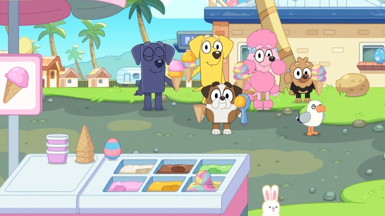 Bluey: Ice Cream Business 19 🍦 - YouTube