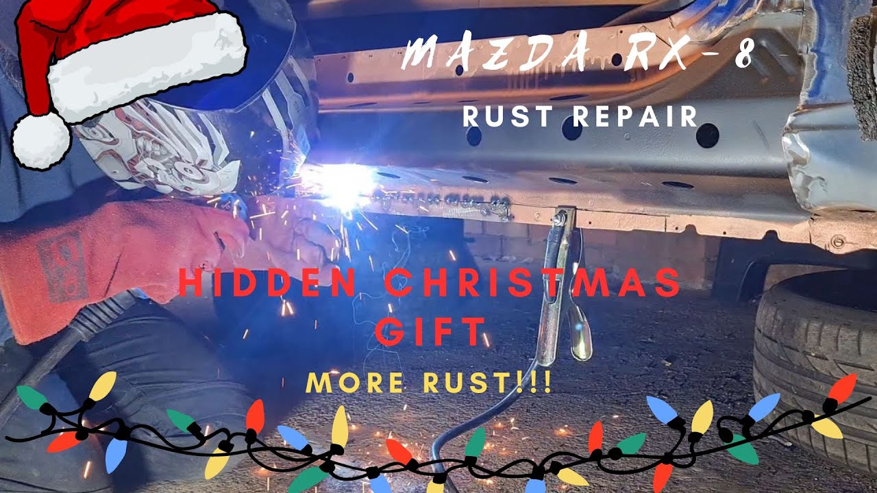 Restoring a rusty Mazda RX-8 - hidden rust appears!!! - YouTube